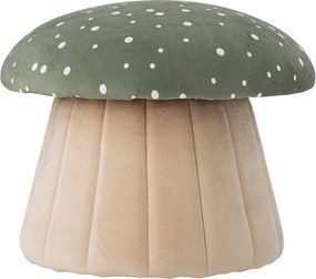 Zelený/béžový dětský puf Lue – Bloomingville Mini