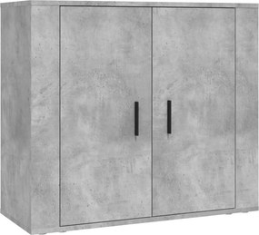 Skříň highboard betonově šedá kompozitní dřevo 3185363