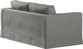 Potah na pohovku IKEA  Karlstad 2-místná , nerozkládací, dlouhý barva šedá látka pletený vzor