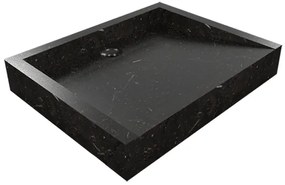 Indera Belua Black 55377 Umyvadlo z přírodního kamene