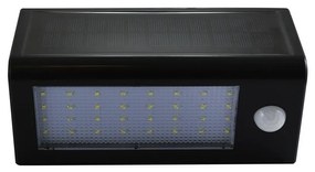 Polux | LED Solární nástěnné svítidlo se senzorem LED/5W IP44 | SA0732