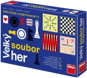 DINO DŘEVO Hra VELKÝ SOUBOR 150 HER *SPOLEČENSKÉ HRY* dn631830