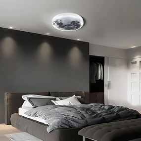 Toolight Moderní nástěnné LED osvětlení D40 Moon APP1806-CW