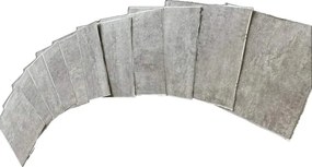 Vinylové samolepící čtverce Šedý beton DF0030 30,4x30,4cm