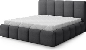 Postel Edvige + Dřevěný rám + plynový výtah + kontejner 180x200