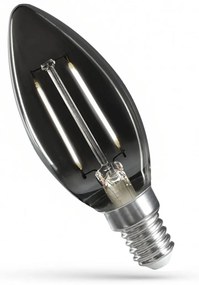 LED dekorativní žárovka E-14230V2 černá