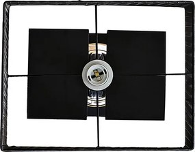 Designová stolní lampa Kamaria 35 cm černá