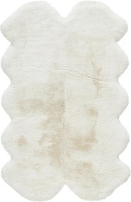 XXXLutz UMĚLÁ KOŽEŠINA, 110/180 cm, bílá Novel - Kůže - 007821016560