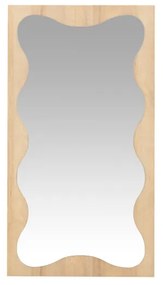 MARIDEX Zrcadlo - NOMA N11, 75 x 138 cm, dub riviéra