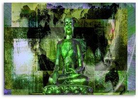 Obraz na plátně Abstraktní Buddha Zen Spa - 120x80 cm