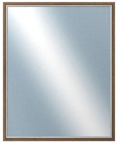 DANTIK - Zarámované zrcadlo - rozměr s rámem cca 80x100 cm z lišty TAIGA sv.hnědá (3106)