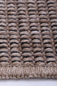 Koberec Indiana 08534A JUTE / BLACK