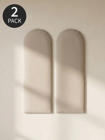 Sinsay - Čalouněné stěnové panely 2 pack - béžová