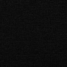 Box spring postel s matrací černá 120x190 cm textil 3269659