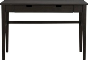 Konzolový stolek s deskou v dubovém dekoru v tmavě přírodní barvě 40x110 cm Garrison – Rowico