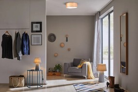 Paulmann 79650 Neordic Liska, stropní svítidlo ze světlého dřeva, 3x20W LED E27, prům. 45cm