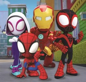 Clementoni PUZZLE  Spidey a jeho úžasní přátelé / 3x48 dílků / od 5 le