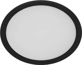Meson 20W 3000K černá / LED podhledové svítidlo / 175mm / kulaté