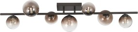 Brilagi - LED Přisazený lustr MILLA 7xG9/3W/230V hnědá/kouřová hnědá