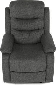 Polohovací křeslo šedé TV-4086 GREY2