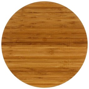 Otočná bambusová deska 35 cm hnědá