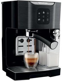 Sencor - Pákový kávovar espresso 1450W/230V černá/matný chrom