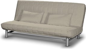 Potah na pohovku IKEA Beddinge krátký barva béžová látka pletený vzor