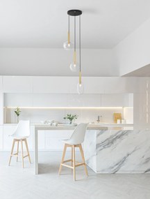 Designový lustr Amelia 24 zlaté
