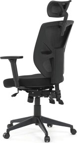 Ergonomická kancelářská židle EVRON - černá síťovina