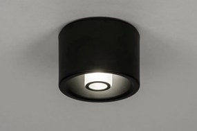 Stropní LED svítidlo do koupelny Infinity Black