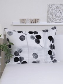 MK Lůžkoviny Povlak na polštář mikroplyš 70 x 90 cm - Hasana šedé