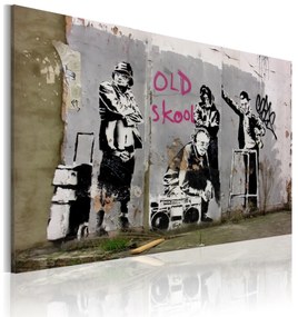 Obraz - Old school (Banksy)