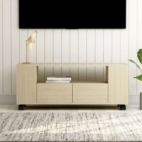 vidaXL TV skříňka 120x35x48 cm kompozitní dřevo [801349] Barva: dub sonoma