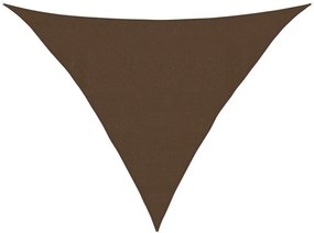 Stínicí plachta 160 g/m² hnědá 4 x 4 x 5,8 m HDPE 311809