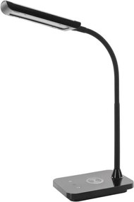 Stolní LED lampa KYLE s USB černá