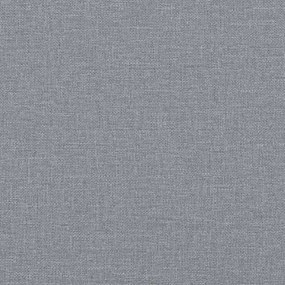 2místná pohovka světle šedá 120 cm textil - Default Title