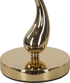 Stolní lampa Cart 47 cm bílo-zlatá