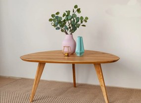 Stará Krása - Own Imports Konferenční stolek z dubového dřeva 50x68x67 VxŠxD