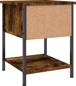 vidaXL Noční stolek 34 x 35,5 x 45 cm kompozitní dřevo [825857] Barva: hnědý dub