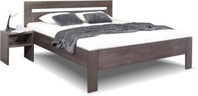 Zvýšená postel dvoulůžko NICOLAS, 200x220, masiv buk