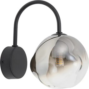 BRILAGI - Nástěnná lampa VULCANO 1xG9/8W/230V černá/kouřová černá