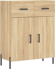 Skříň highboard dub sonoma 69,5 x 34 x 180 cm kompozitní dřevo 3198540