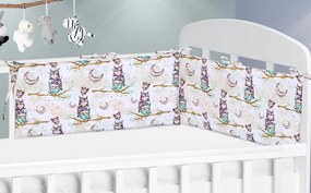 Bellatex Mantinel do dětské postýlky Béžová,Zelená,Fialová 60x28 cm