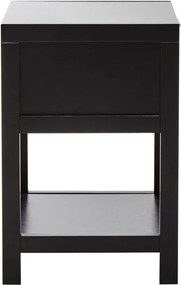 Černý noční stolek Sherman – Premier Housewares