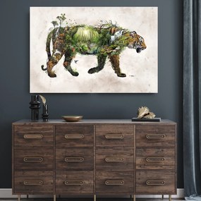 Gario Obraz na plátně Tygr a vzpomínky - Barrett Biggers Rozměry: 60 x 40 cm