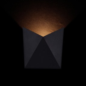 MAYTONI Beekman, nástěnné svítidlo IP54, 3000K, černé Barva svítidla: Černé