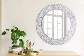 Kulaté dekorativní zrcadlo Tropický hraběcí palmy fi 50 cm