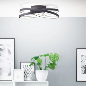 Brilliant - LED Stropní svítidlo LABYRINTH LED/40W/230V pr. 39,5 cm černá