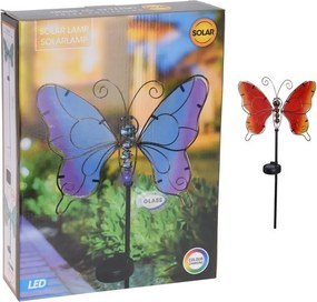 LED zápich Motýl – ohnivý 106 cm