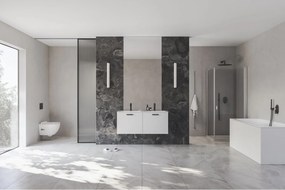 Ravak WC bidet Uni Chrome RimOff závěsný 36 x 51 x 35 cm integrovaná baterie a bidetová sprška bílá X01912